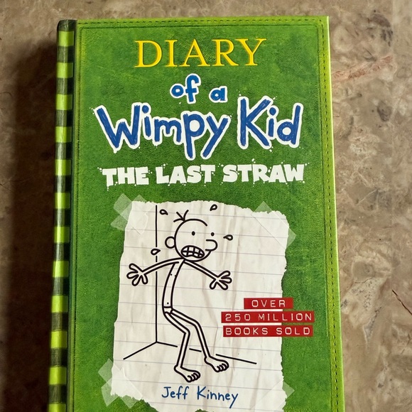 Toys | Diary Of A Wimpy Kid The Last Straw Green Cover | Poshmark